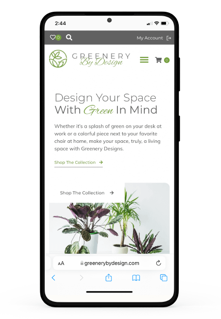Greenery Designs | Case Study, Project Overview, Results, & Testimonial