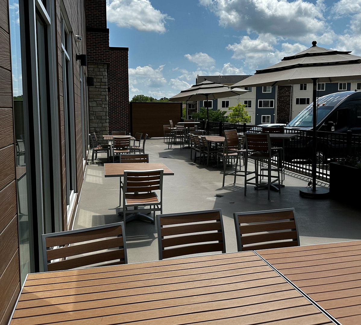 The Kinnick Patio - The Heights Rooftop