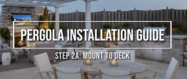 Pergola Installation Videos | Heartland Pergolas