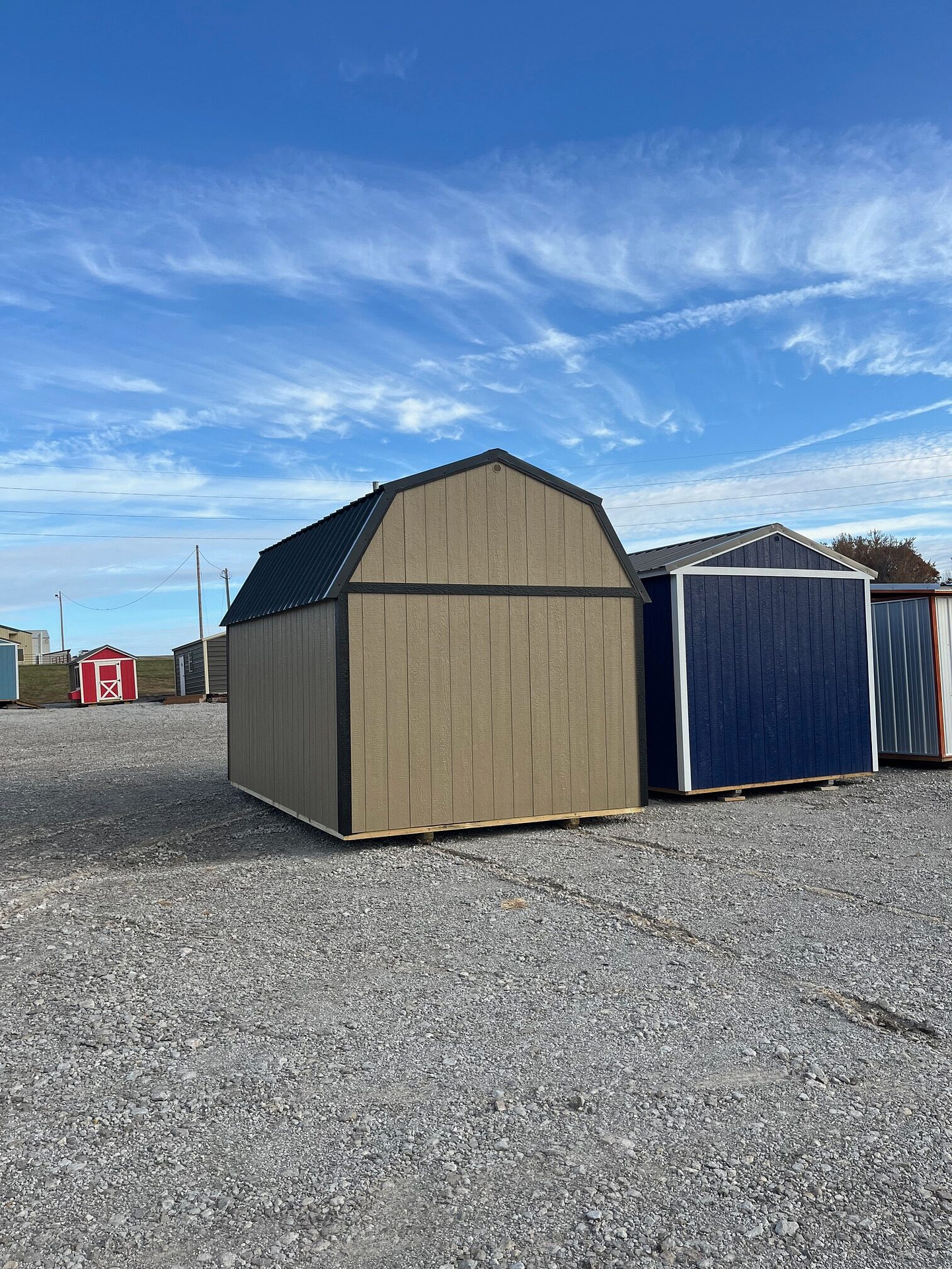 15% 10x16 Lofted Barn Clay