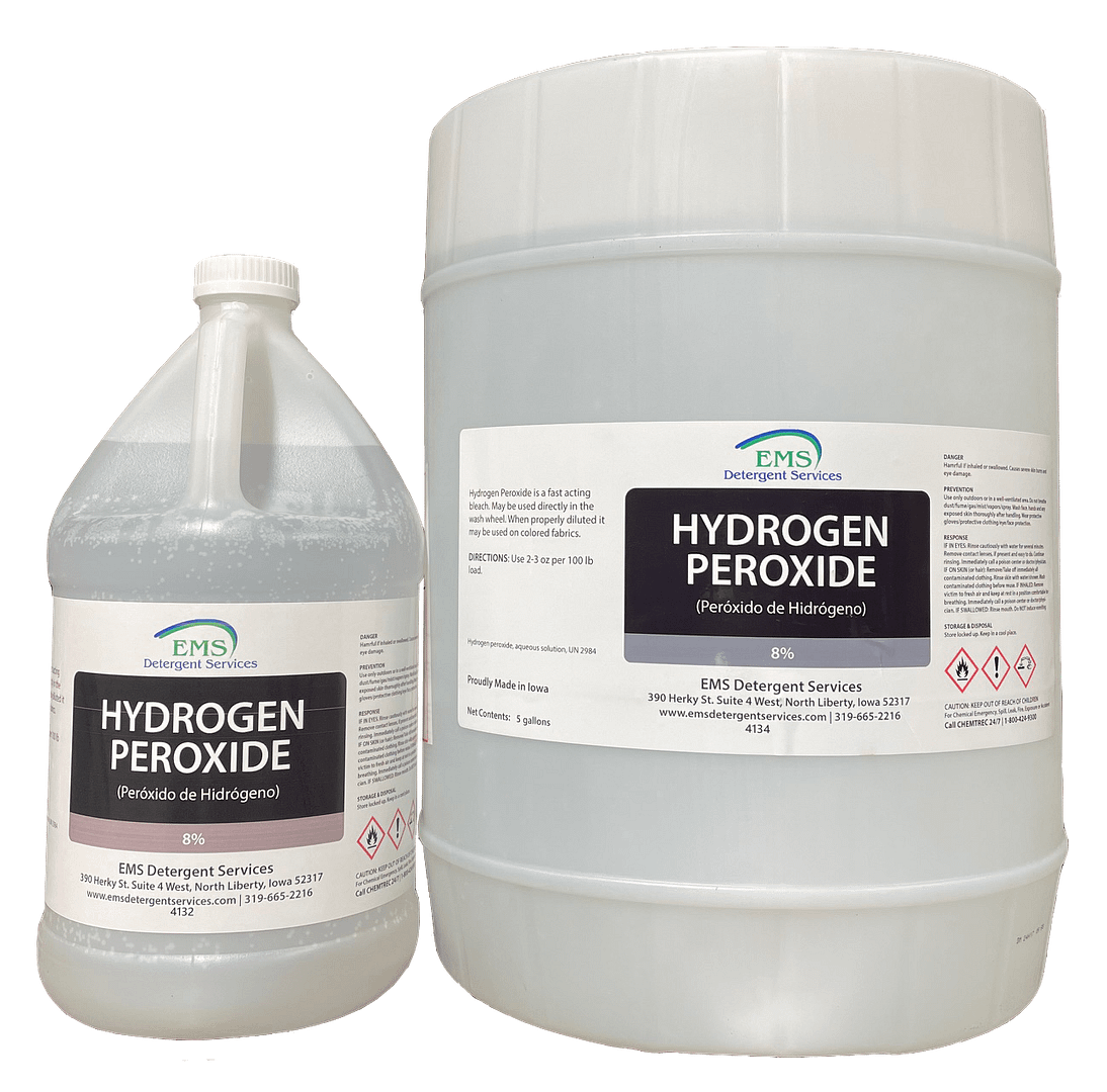 Hydrogen Peroxide 8% | EMS Detergent Iowa