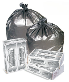 Silver 60 gal. Trash Liner | EMS Detergent Iowa
