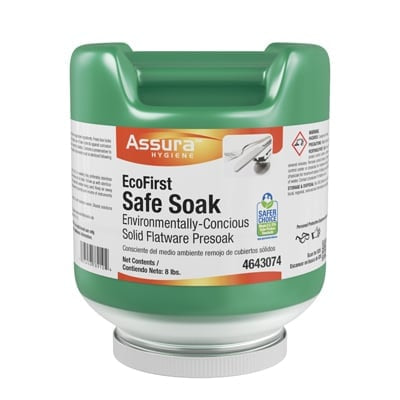 Safe Soak Solid Flatware Presoak | EMS Detergent Iowa