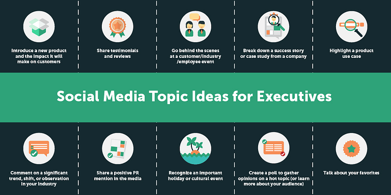 30 Exec Social Media Post Ideas to Replicate for Your CEO