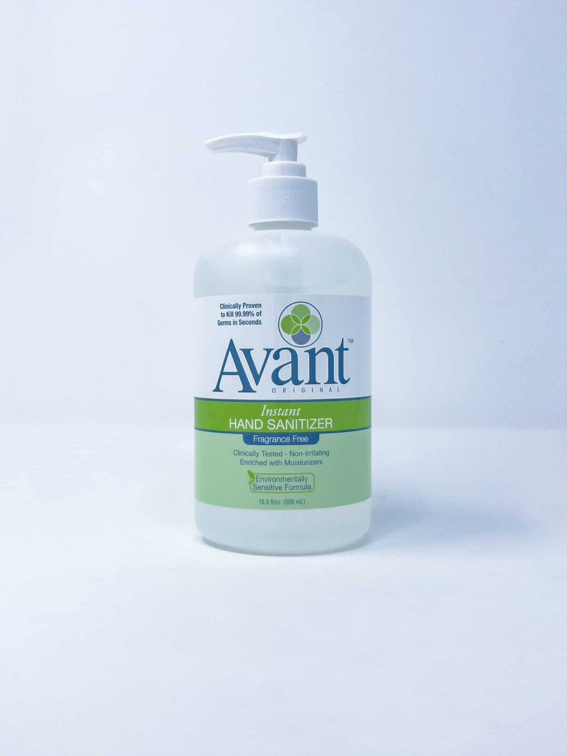 Avant Fragrance-Free Gel Hand Sanitizer | EMS Detergent Iowa