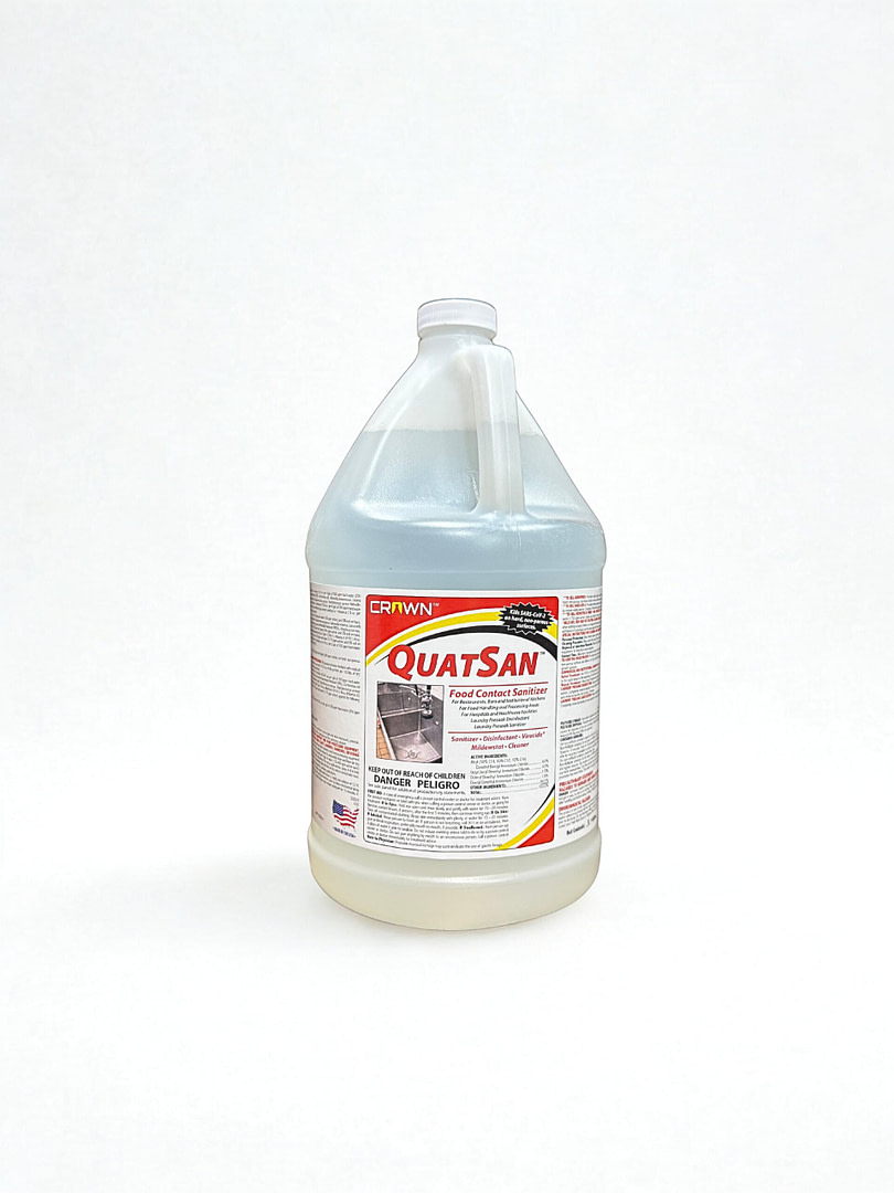 QuatSan: No-Rinse Quat Sanitizer - Housekeeping & Janitorial Cleaner ...