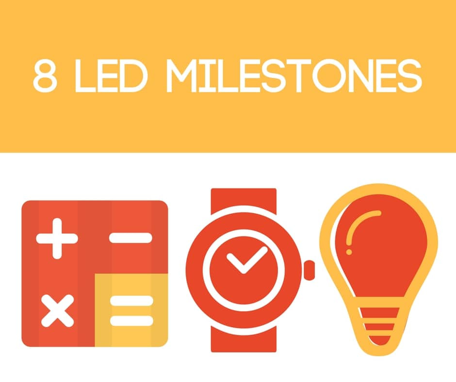 8 LED Milestones | Sitler's LED Supplies