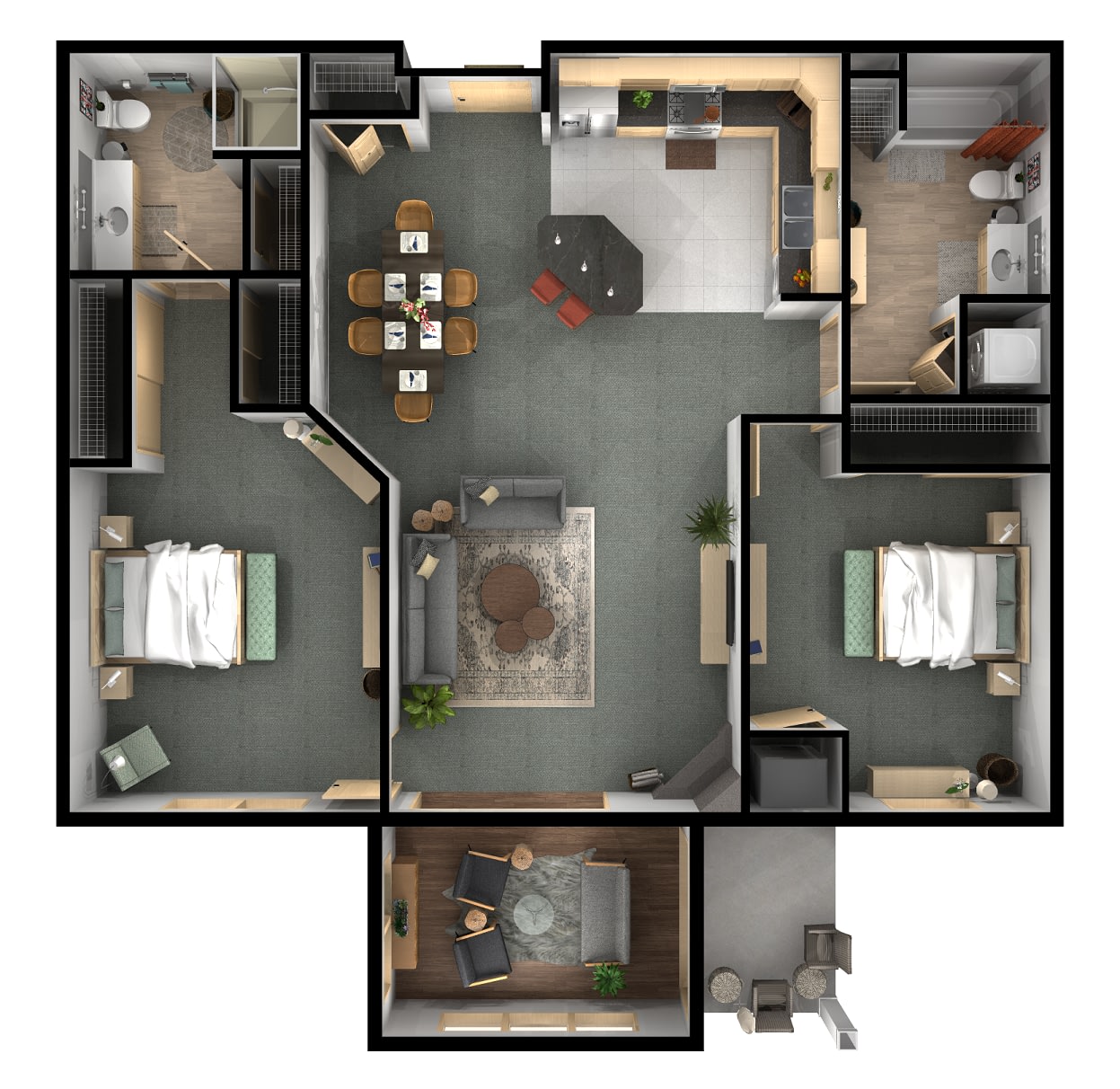 Garden Style Homes | Independent Living in Windsor | Parkside Village