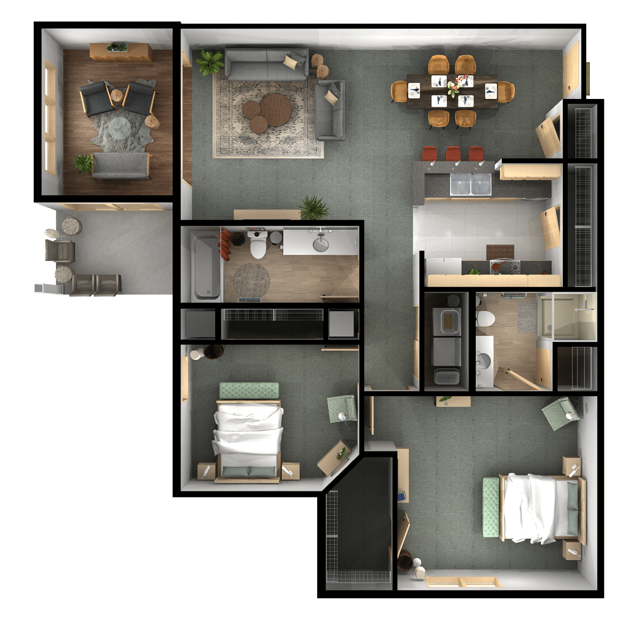 Garden Style Homes | Independent Living in Windsor | Parkside Village